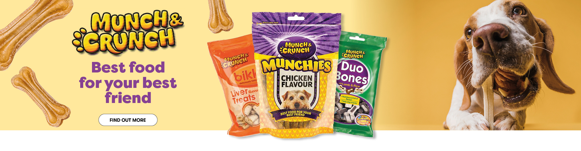 Munch & Crunch® | Dog Treats | Dog Bones | Dog Chews